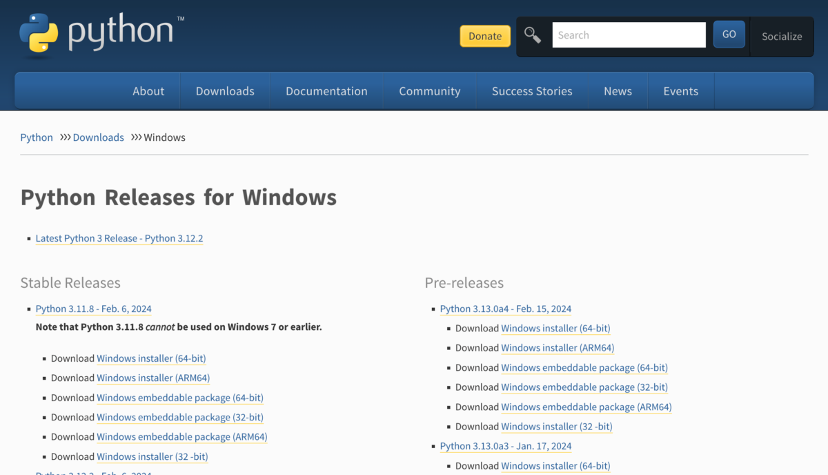 ¿Cómo instalar Python 3 en Linux, Mac y Windows? Python 3.11.8